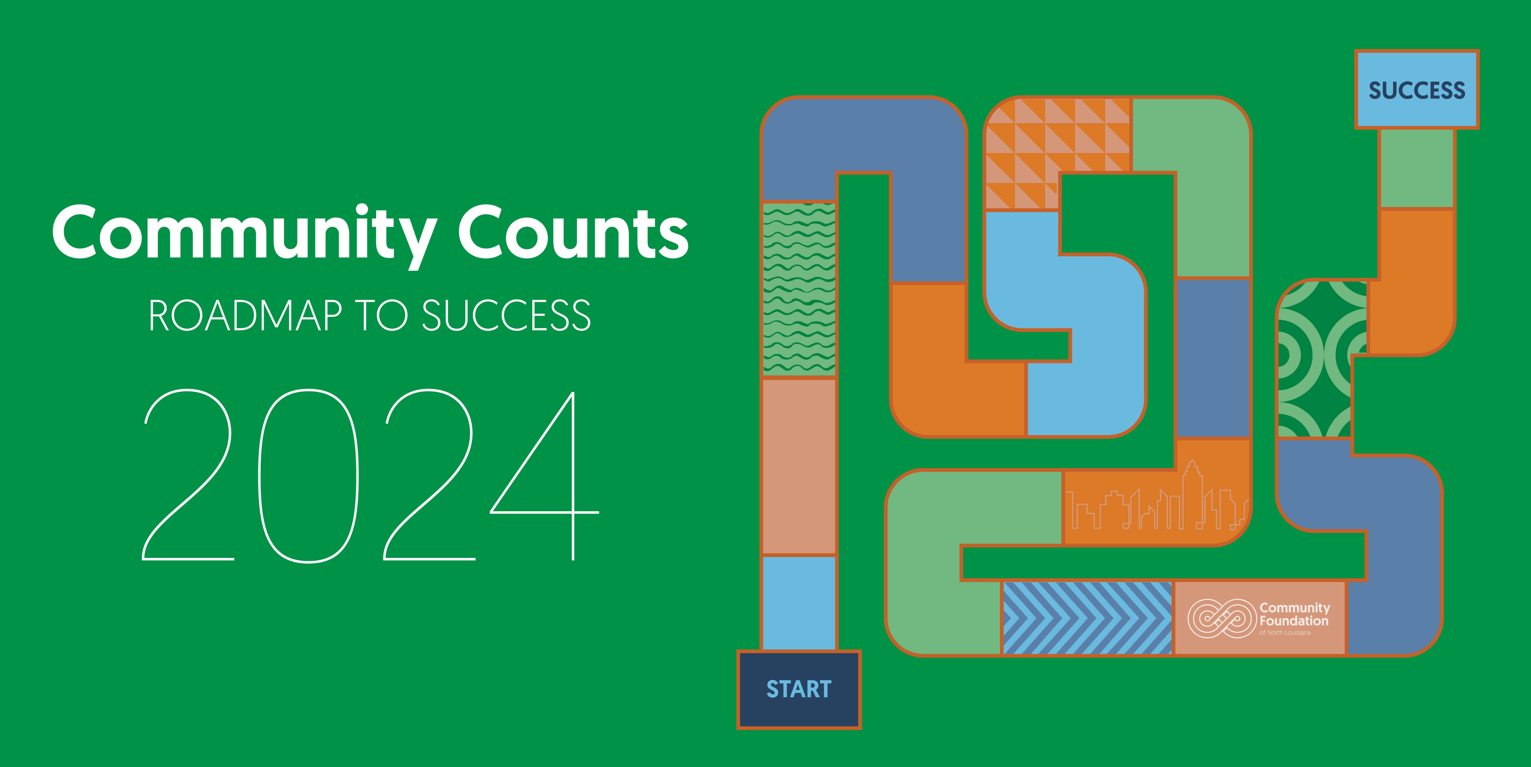 Community Counts 2024: Roadmap to Success - Community Foundation of North Louisiana